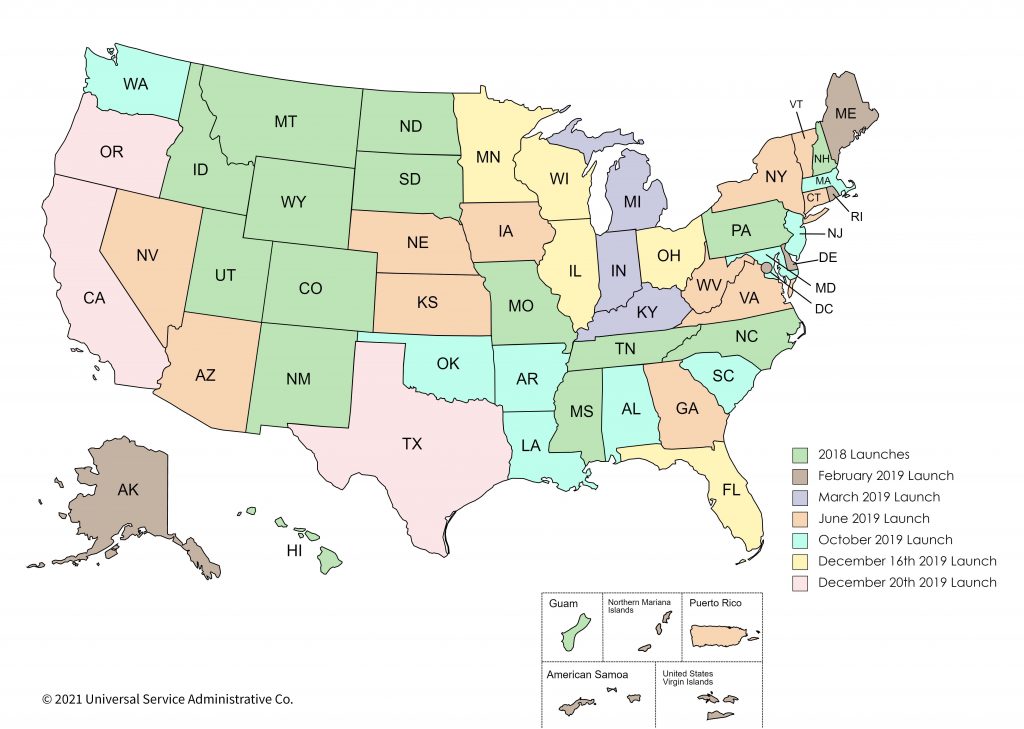 Launches - Universal Service Administrative Company